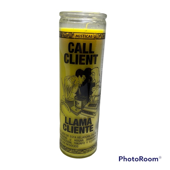 veladoras misticas | Office | Call Client 7 Days Candle Vela Llama ...